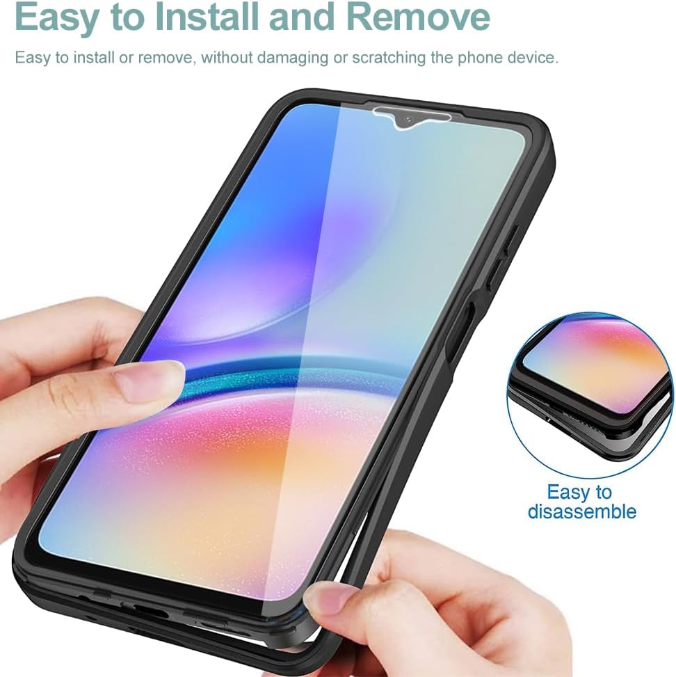 Samsung Galaxy A17 Case 360 Full Body Screen Protector Cover – YourGadget