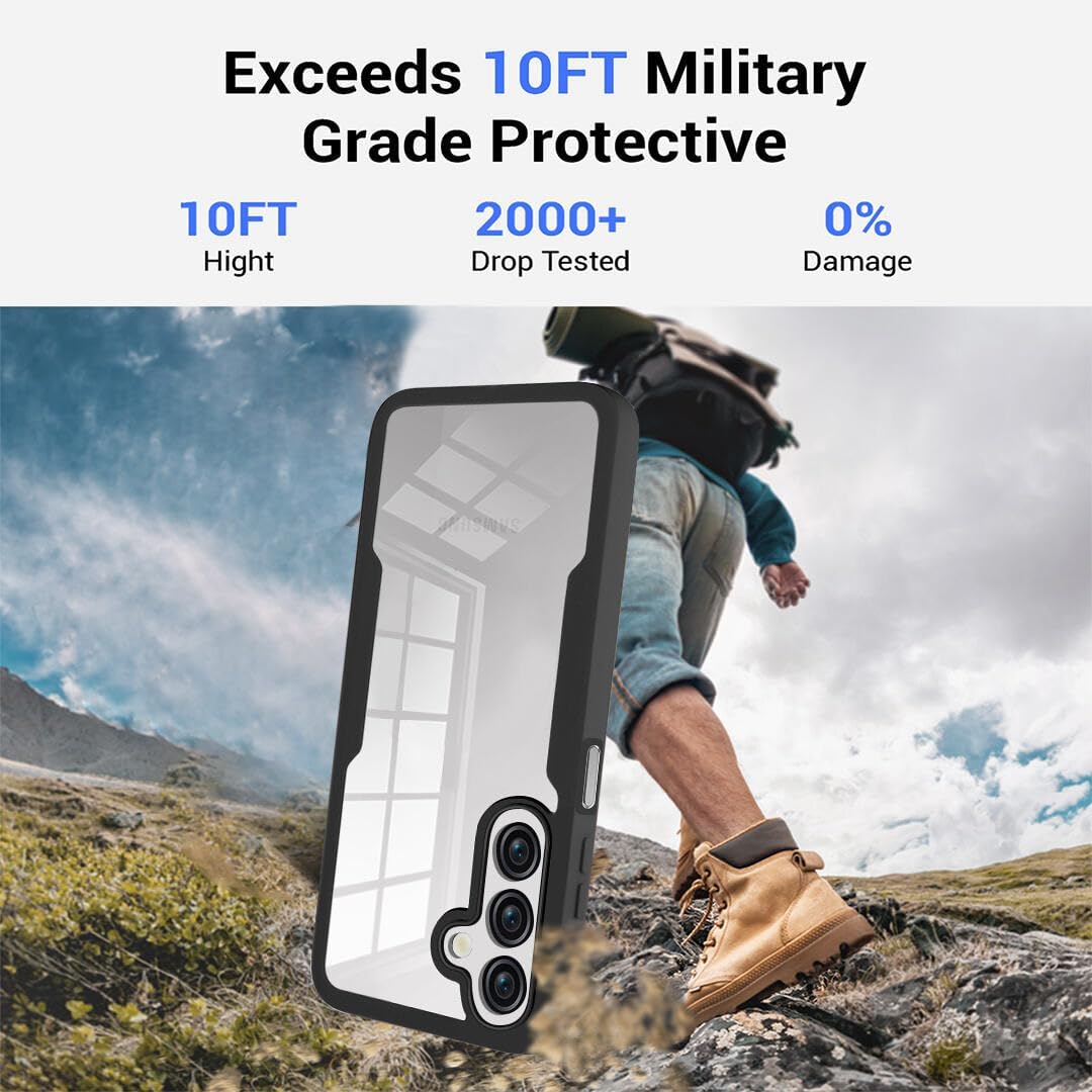 Samsung Galaxy S24 FE Case 360 Full Body Screen Protector Cover ...