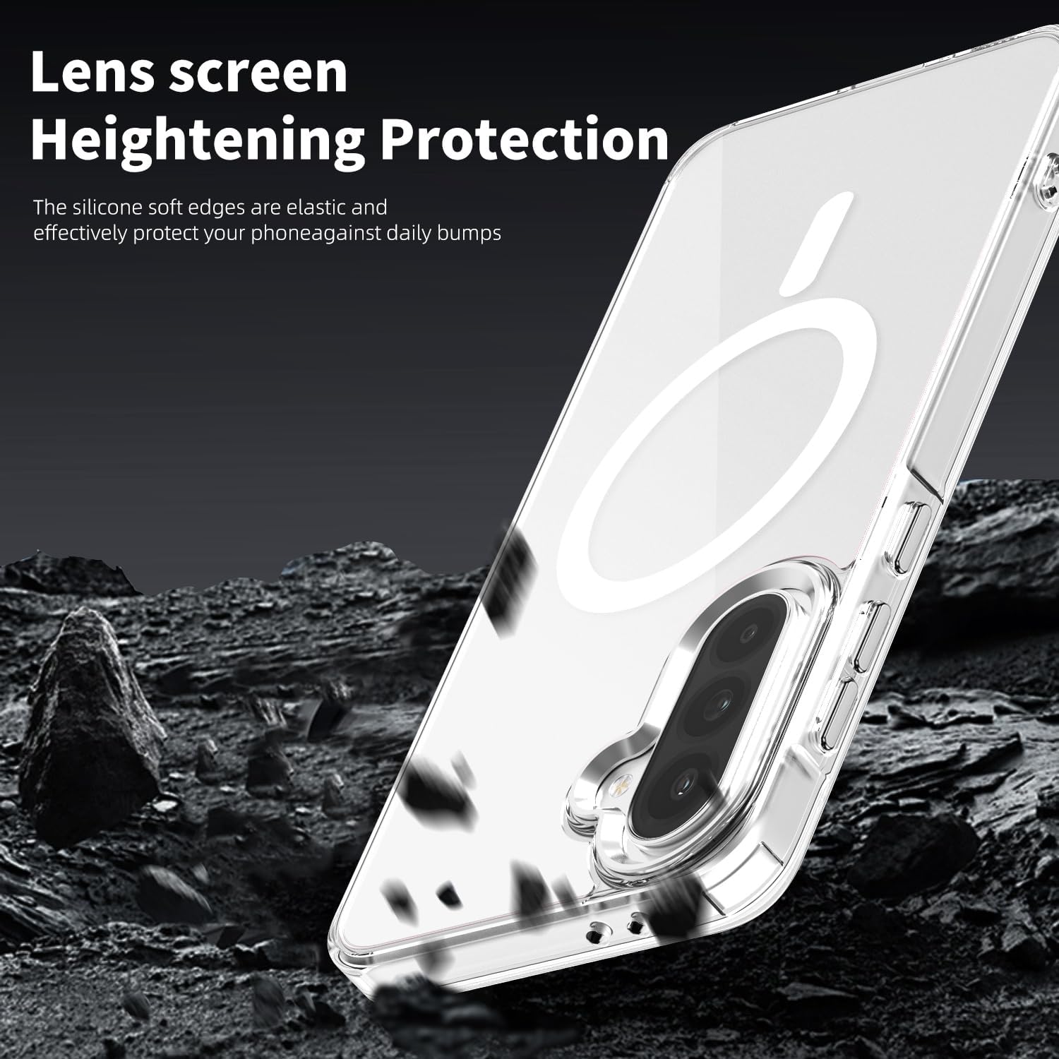 Samsung Galaxy A36 5G Clear Case Magsafe Phone Cover Magnetic – YourGadget