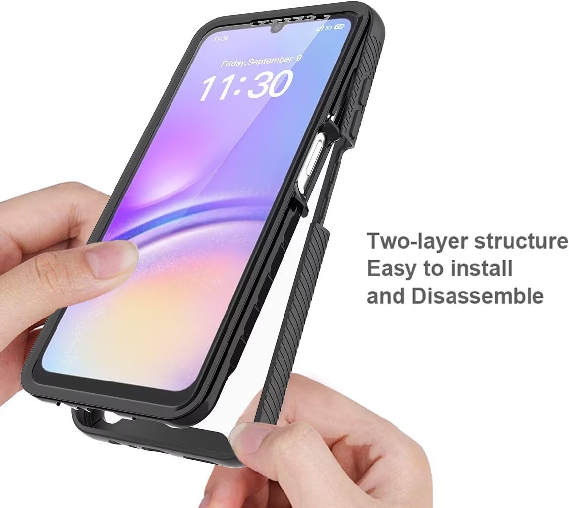 Samsung Galaxy A06 Case 360 Full Body Screen Protector Cover – YourGadget