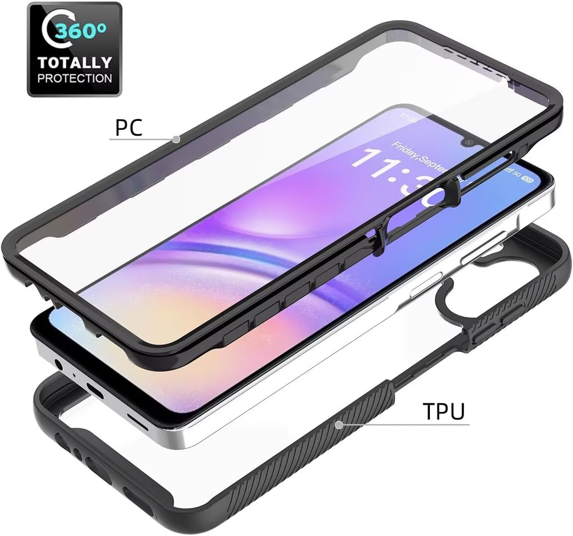 Samsung Galaxy A06 Case 360 Full Body Screen Protector Cover – YourGadget