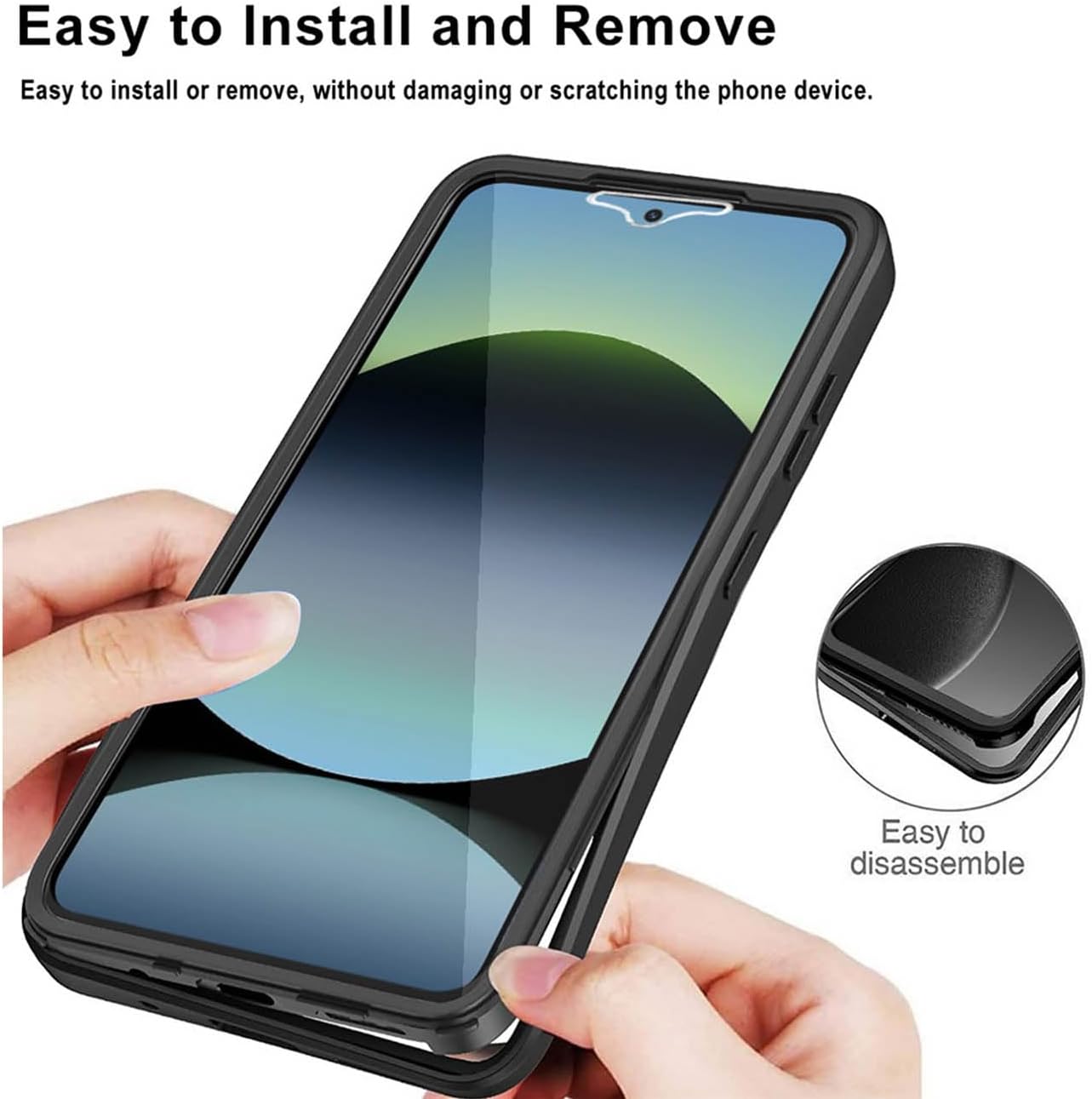 Honor X5c Plus Case 360 Full Body Screen Protector Cover – YourGadget